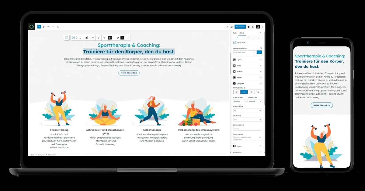 Website mit WordPress: Design, Umsetzung & Wartung | pepper